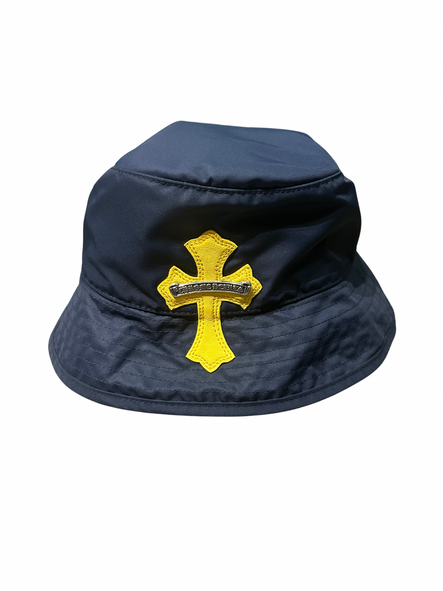 CHROME HEARTS PATCH CHUM BUCKET HAT BLUE/YELLOW – ABSupplyATL